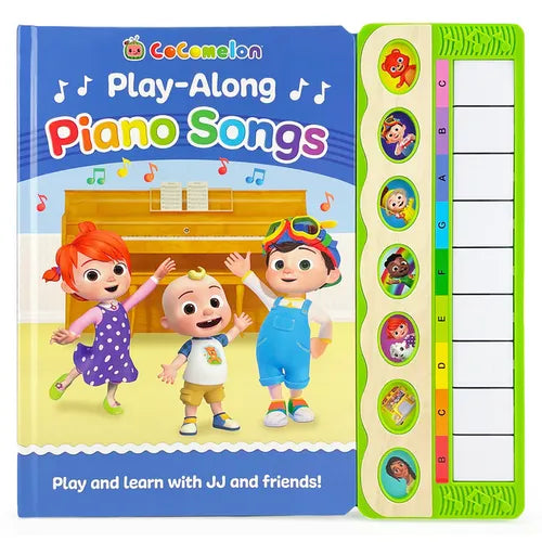Cocomelon Play-Along Piano Songs - Board Book – Mimi Glows